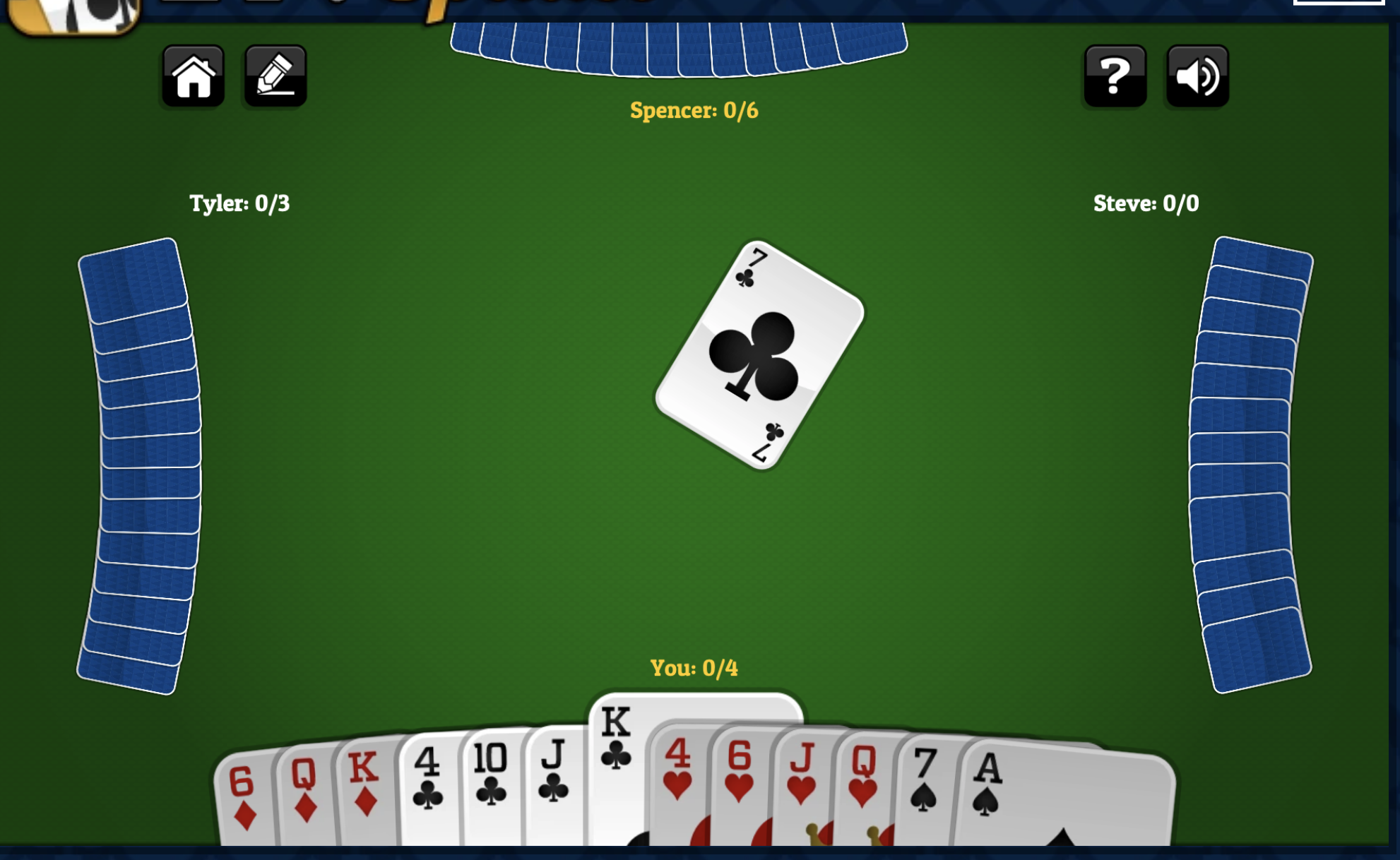 Spades 247 - Play Online Free Spades
